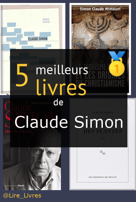 ≡ Les meilleurs livres de Claude Simon →【Comparatif 2026】