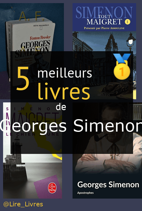 ≡ Les meilleurs livres de Georges Simenon →【Comparatif 2025】
