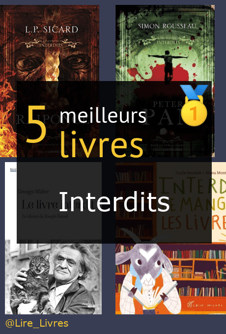 ≡ Les meilleurs livres Interdits →【Comparatif 2024】