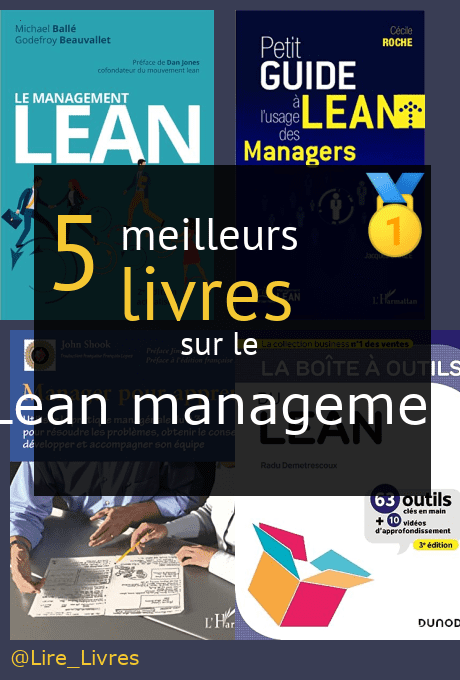 ≡ Les meilleurs livres sur le Lean management →【Comparatif 2026】