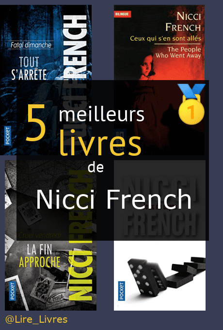 ≡ Les meilleurs livres de Nicci French →【Comparatif 2026】