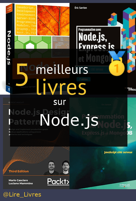 ≡ Les meilleurs livres sur Node.js →【Comparatif 2025】