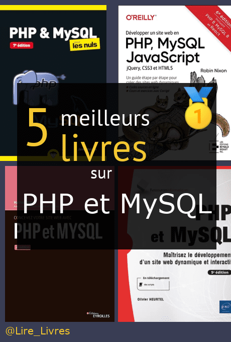 ≡ Les meilleurs livres sur PHP et MySQL →【Comparatif 2025】