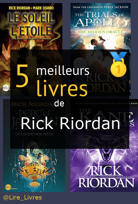 ≡ Les meilleurs livres de Rick Riordan →【Comparatif 2025】