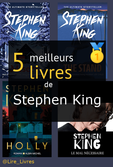 ≡ Les meilleurs livres de Stephen King →【Comparatif 2025】