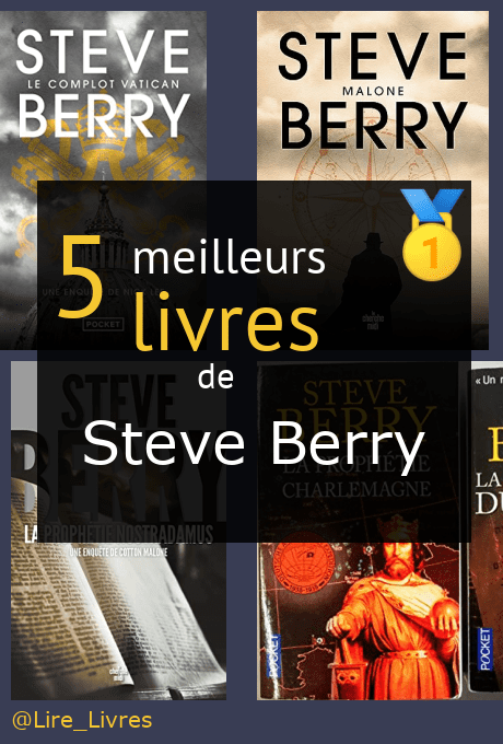 ≡ Les meilleurs livres de Steve Berry →【Comparatif 2025】