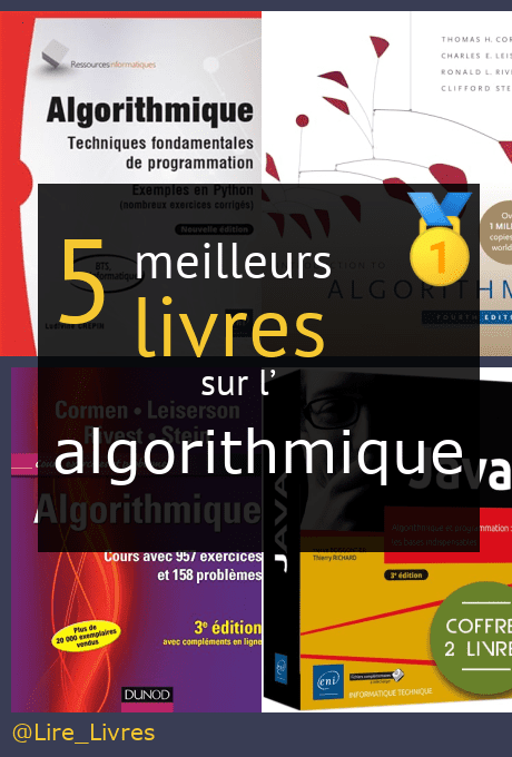 ≡ Les meilleurs livres sur l’ algorithmique →【Comparatif 2025】