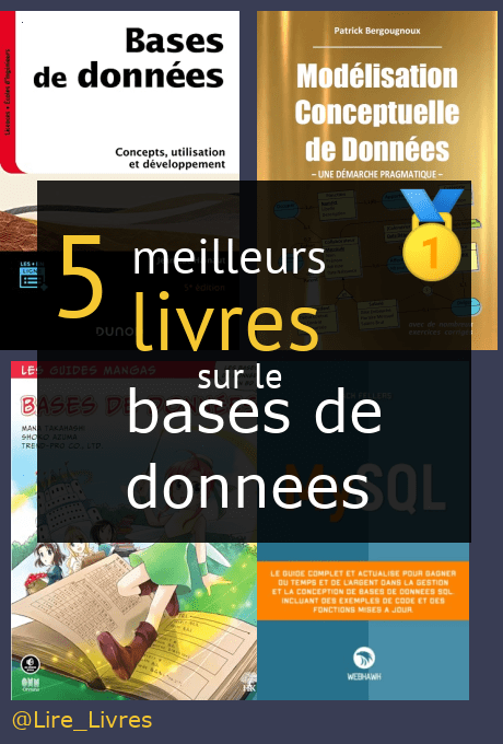 ≡ Les meilleurs livres sur le bases de données →【Comparatif 2025】