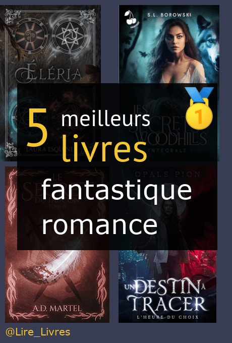 ≡ Les meilleurs livres fantastique romance →【Comparatif 2025】