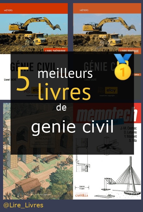 ≡ Les meilleurs livres de génie civil →【Comparatif 2025】