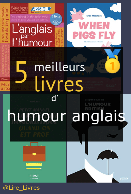 ≡ Les meilleurs livres d’ humour anglais →【Comparatif 2025】