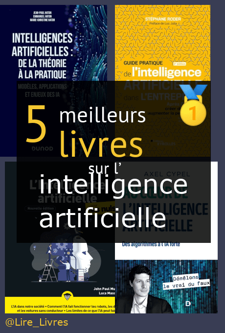 ≡ Les meilleurs livres sur l’ intelligence artificielle →【Comparatif 2025】