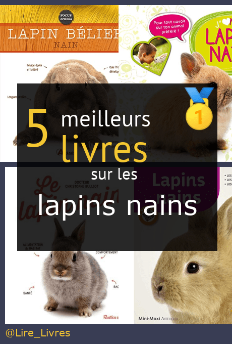 ≡ Les meilleurs livres sur les lapins nains →【Comparatif 2025】