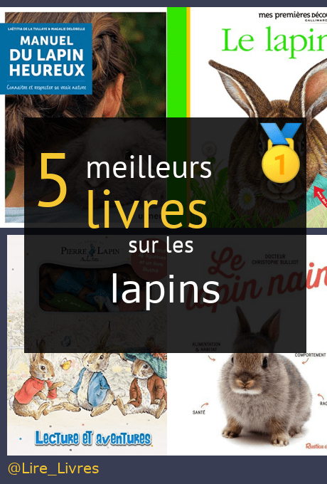 ≡ Les meilleurs livres sur les lapins →【Comparatif 2025】