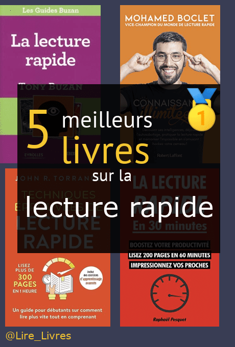 ≡ Les meilleurs livres sur la lecture rapide →【Comparatif 2025】