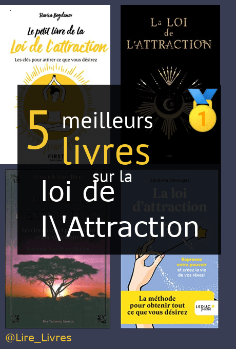 ≡ Les meilleurs livres sur la loi de l’Attraction →【Comparatif 2026】