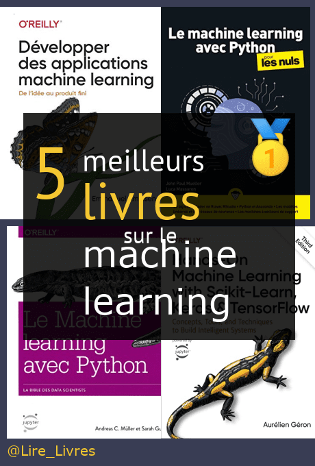 ≡ Les meilleurs livres sur le machine learning →【Comparatif 2025】