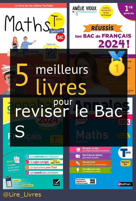 ≡ Les meilleurs livres pour réviser le Bac S →【Comparatif 2026】