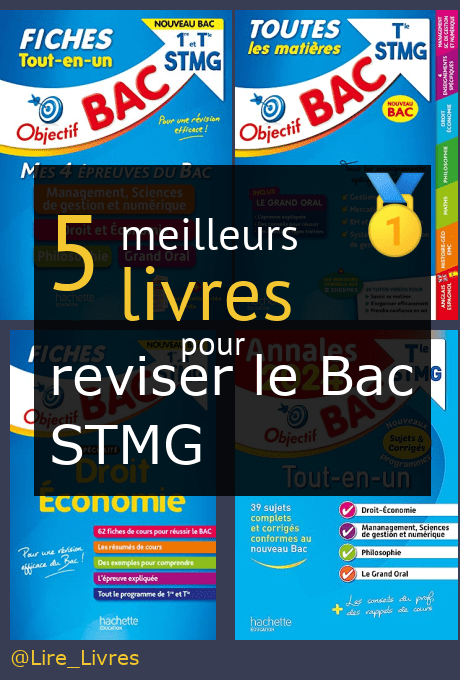 ≡ Les meilleurs livres pour réviser le Bac STMG →【Comparatif 2025】